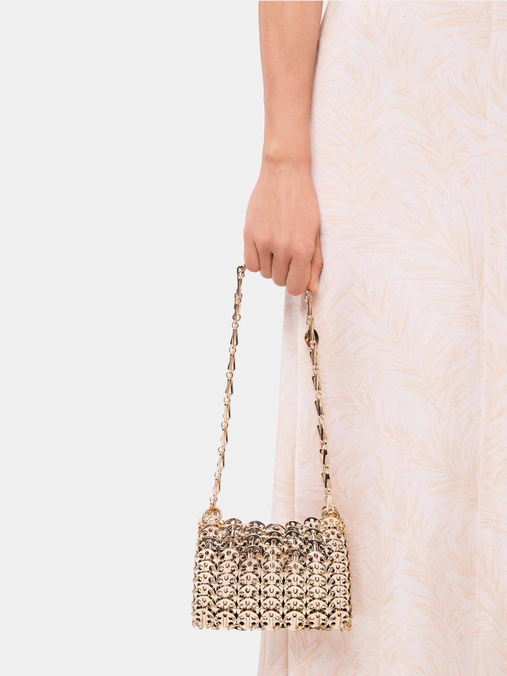 Iconic gold nano 1969 bag – Rabanne